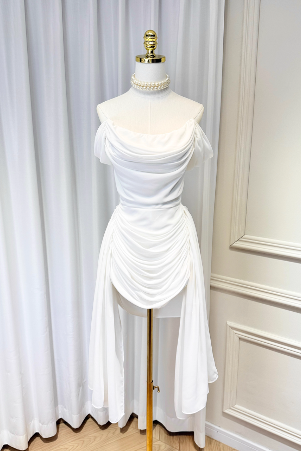 White Dyann Tube Dress – My Store